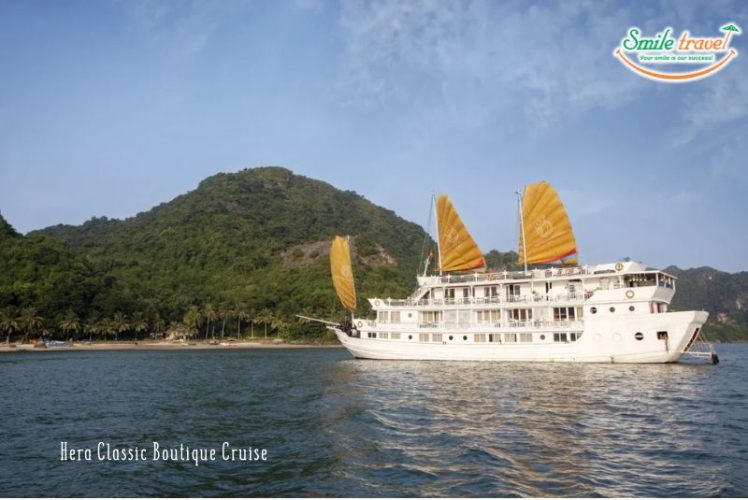 Discover Halong Bay with Hera Classic Boutique Cruise 3D2N Itinerary